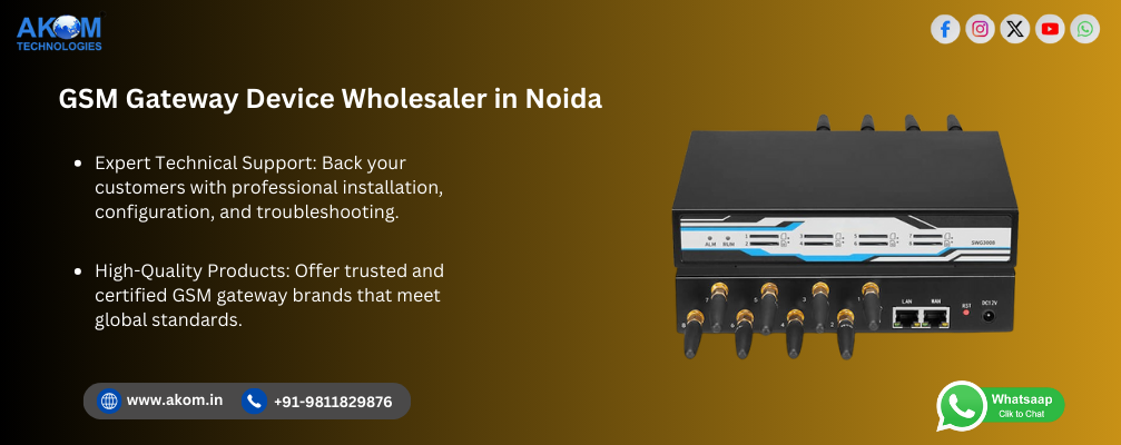 GSM Gateway Device Wholesaler in Noida
